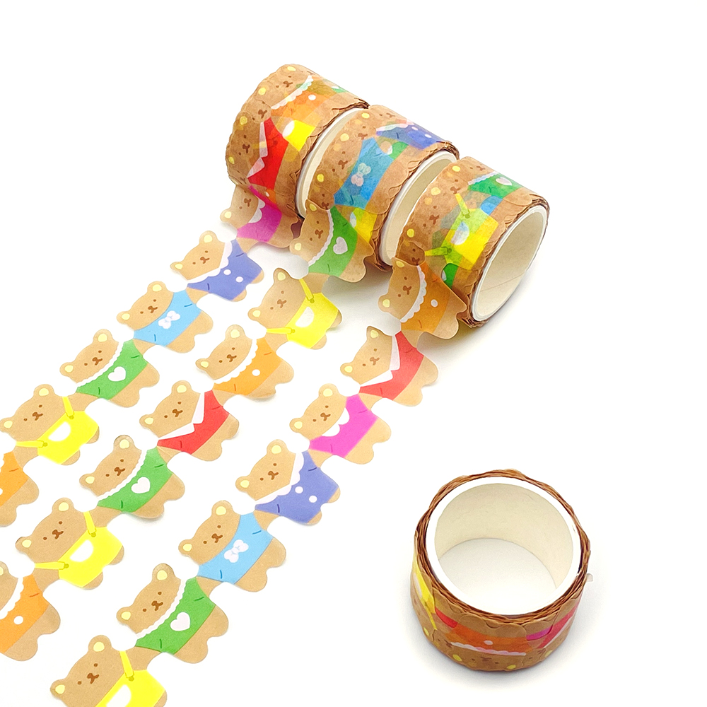 China Custom Make Decorative Die Cut Washi Paper Sticker Tape ...