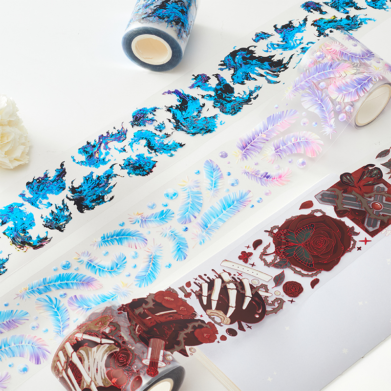 China 3D Iridescent Sparkle Overlay Washi Tape Manufacturer and ...