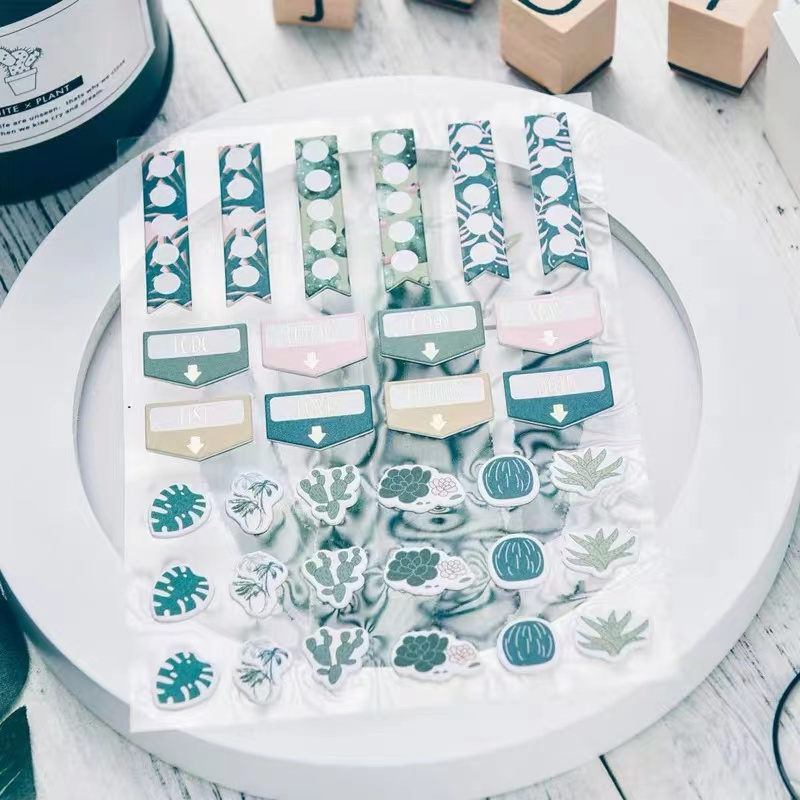 China Colorful Planner Stickers Cute Functional Decorative Designer ...