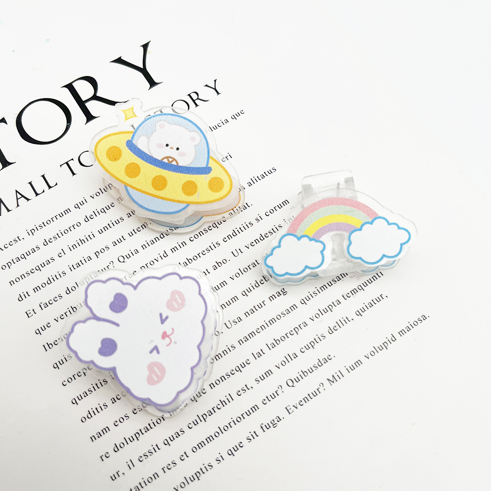 China Custom Acrylic Clip Anime Cartoon Paper Book Clip Manufacturer ...