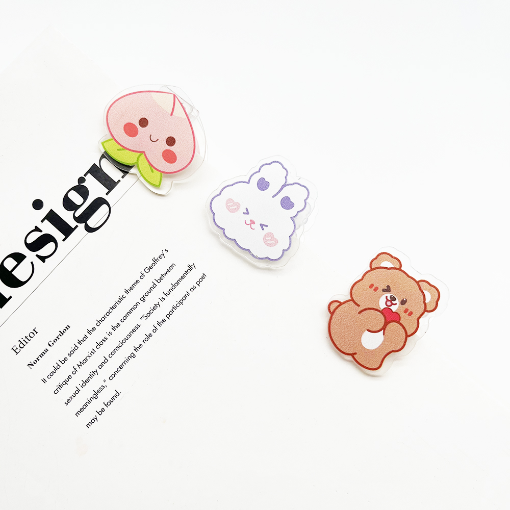 China Custom Design Acrylic Clear Plastic Stationery Cartoon Anime ...